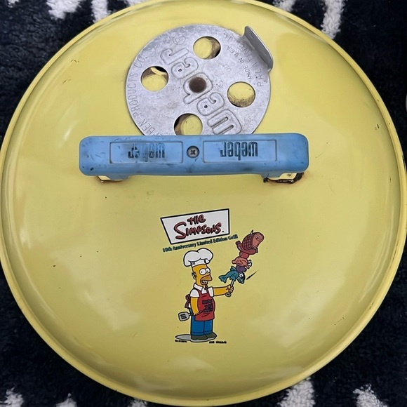 Weber | Kitchen | Limited Th Anniversary The Simpsons Mini Grill | Poshmark